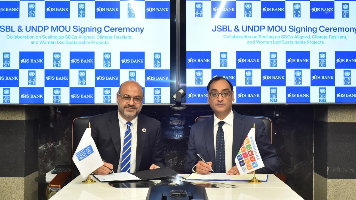 JS Bank Joins Hands with UNDP to promote gender-inclusive and climate ...